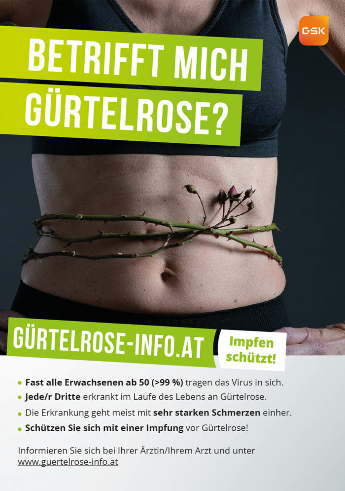 Broschüren - Gürtelrose - Erkrankung, Symptome und Diagnose